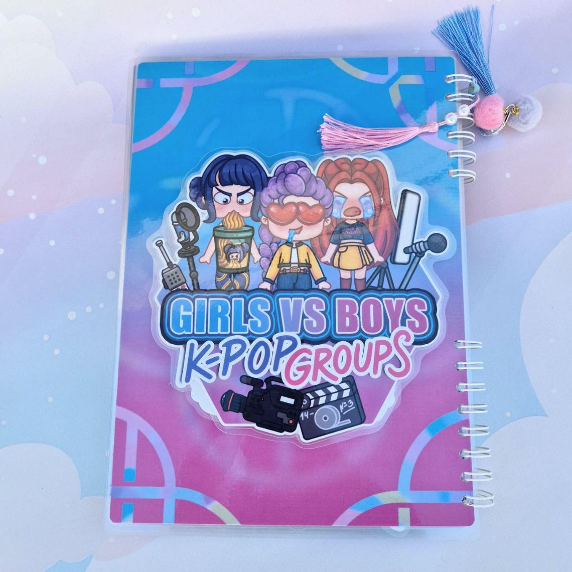 Album "korean POP Groups" A4 Format + Coloring Book and Stickers. - Etsy