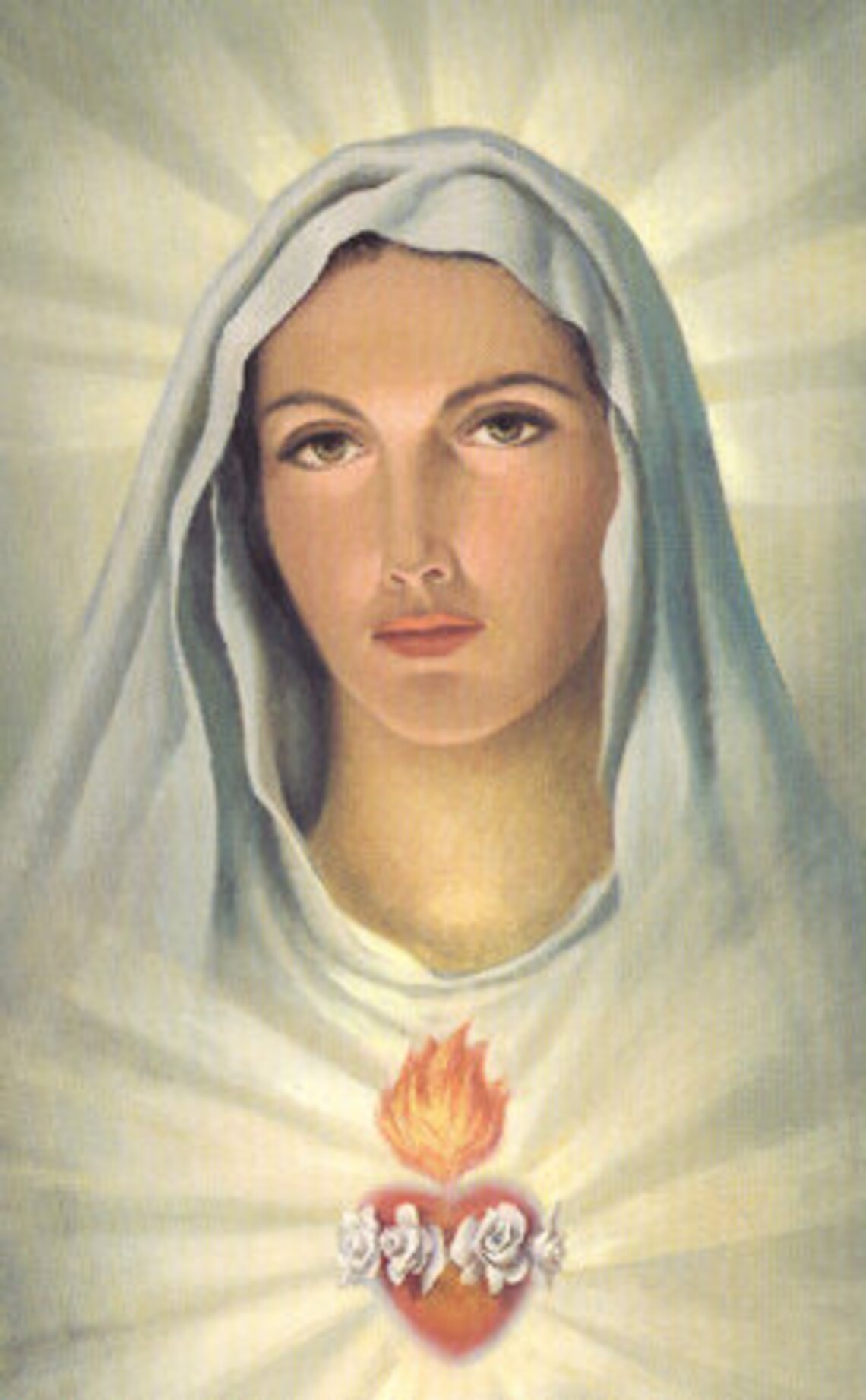 Virgin Mary (face) Counted Cross Stitch Kit or Pattern Only - Etsy