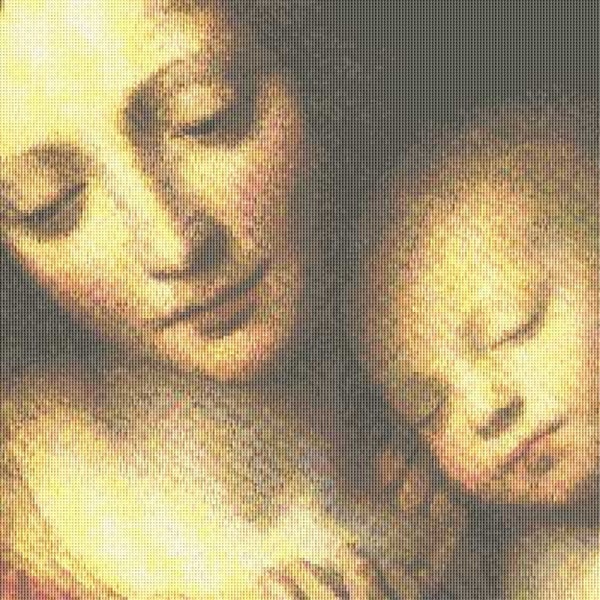Madonna and Child Cross Stitch Pattern - Etsy