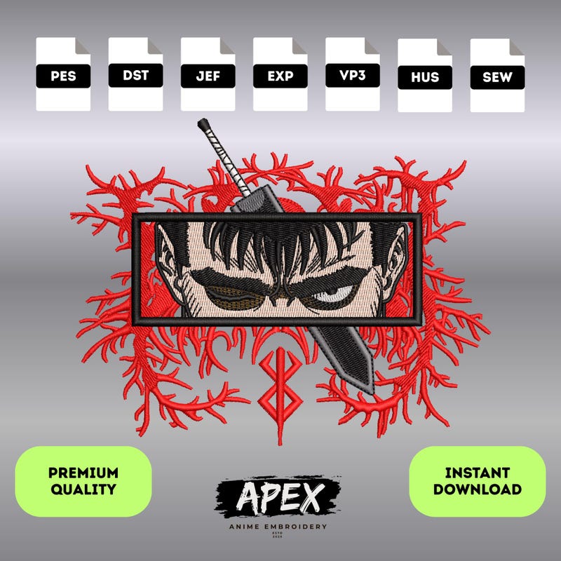 Berserk Manga Panel Guts - Etsy