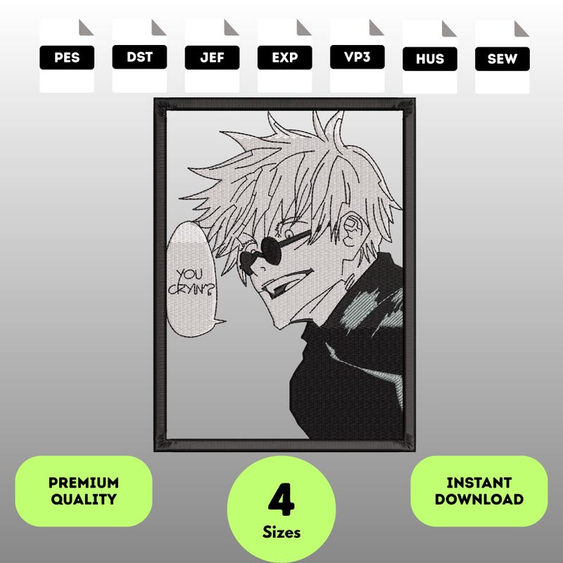 Gojo Satoru Manga Panels - Etsy