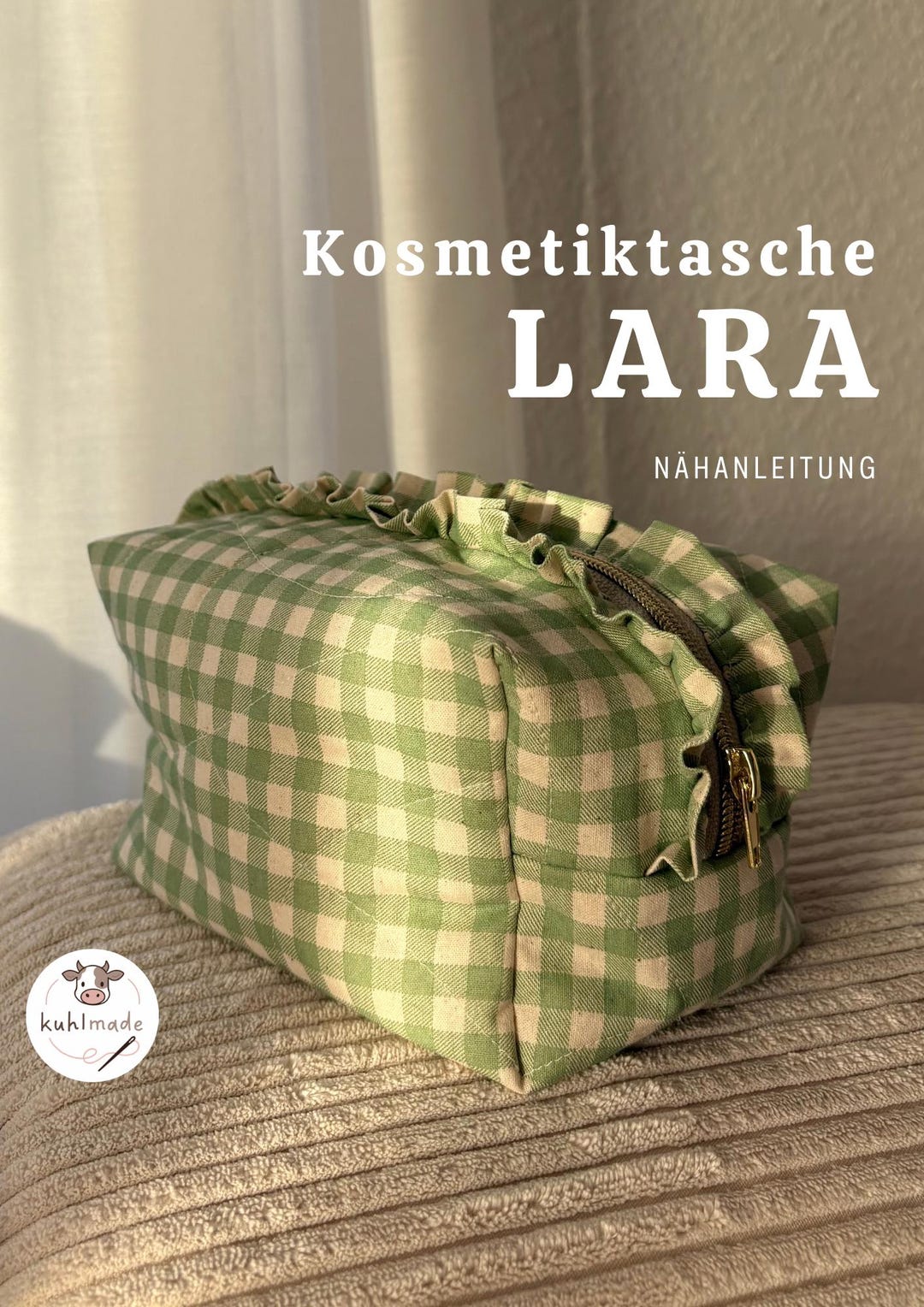 LARA Cosmetic Bag - 4-in-1 Sewing Pattern + Sewing Instructions - Etsy