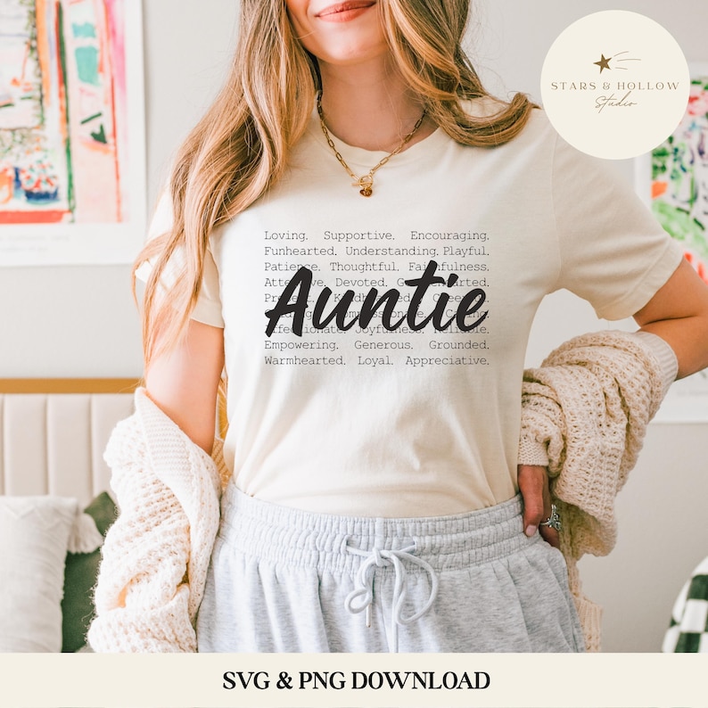 Auntie Definition Printable | Aunt Quote Clipart (digital Download) - Etsy