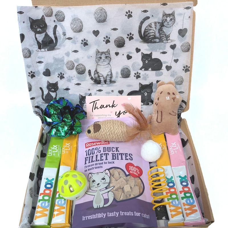 Cat Christmas Gift Hamper - 60+ Gift Ideas for 2026