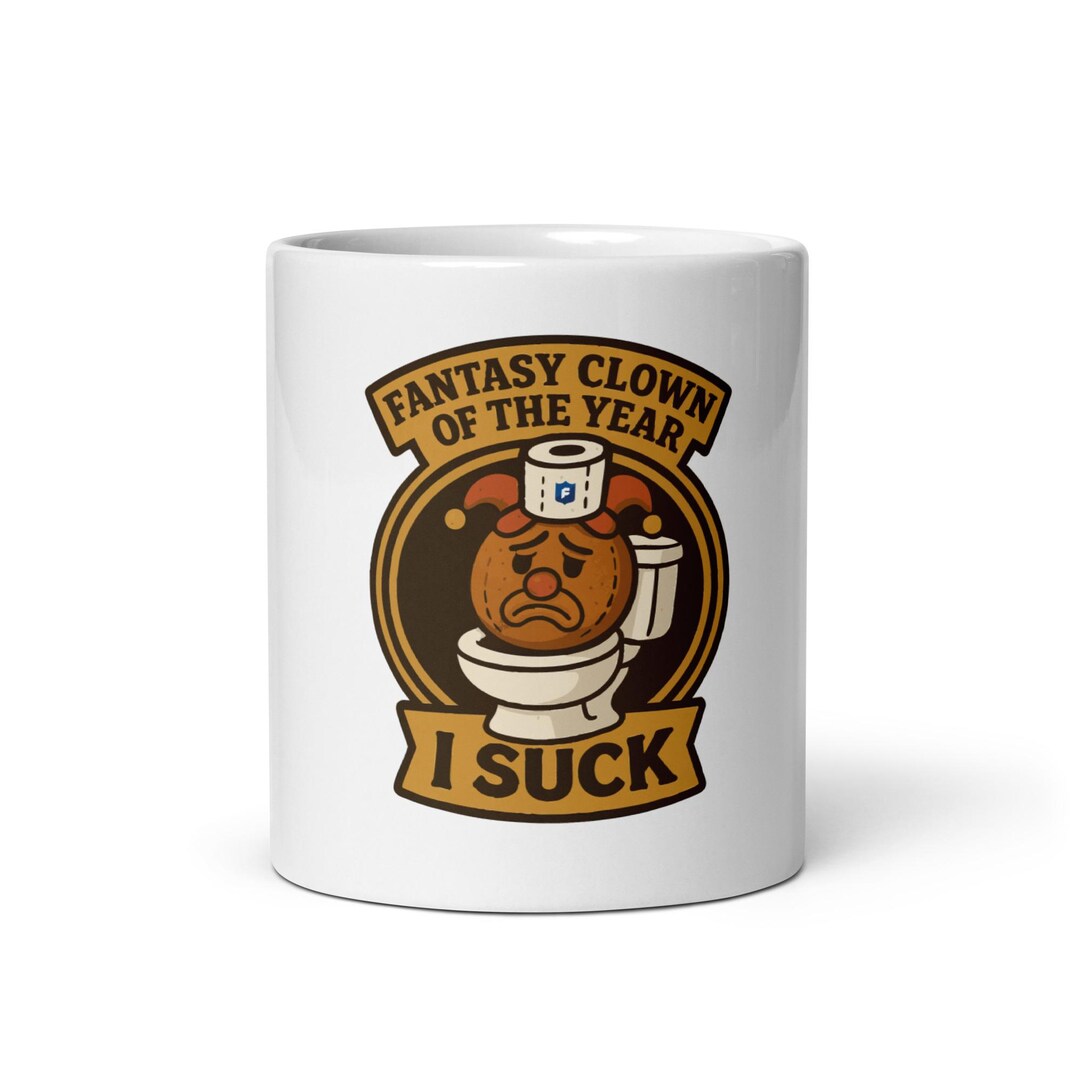 Fantasy Football Loser - Clown of the Year - Etsy