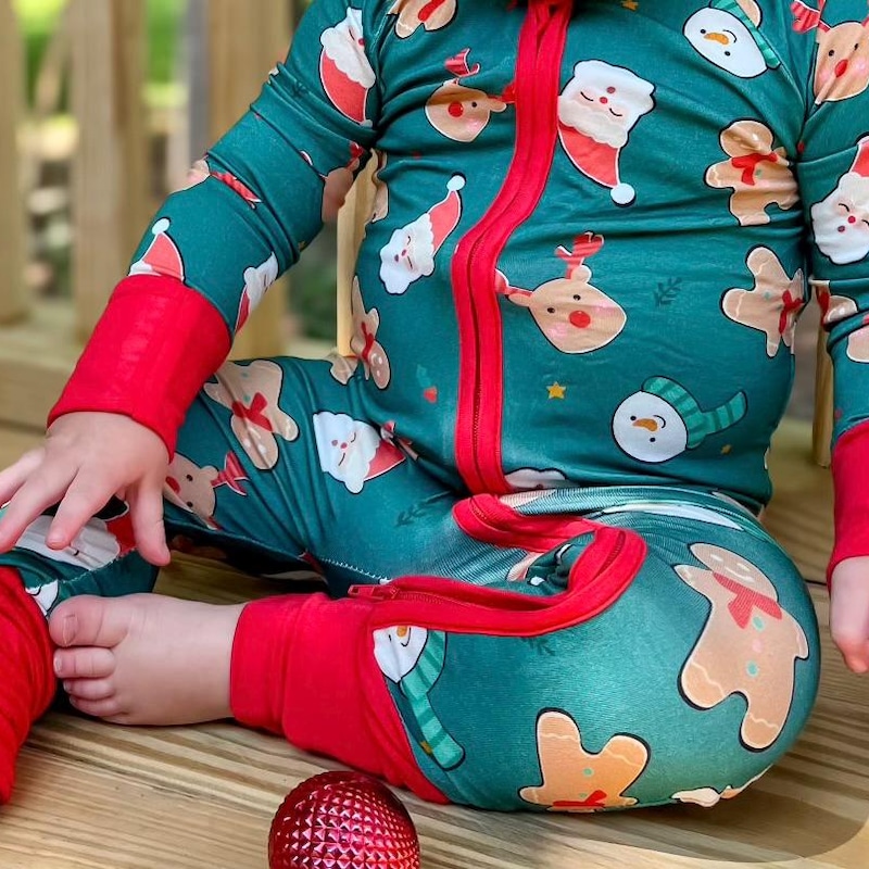 Baby Christmas Pajamas - Etsy