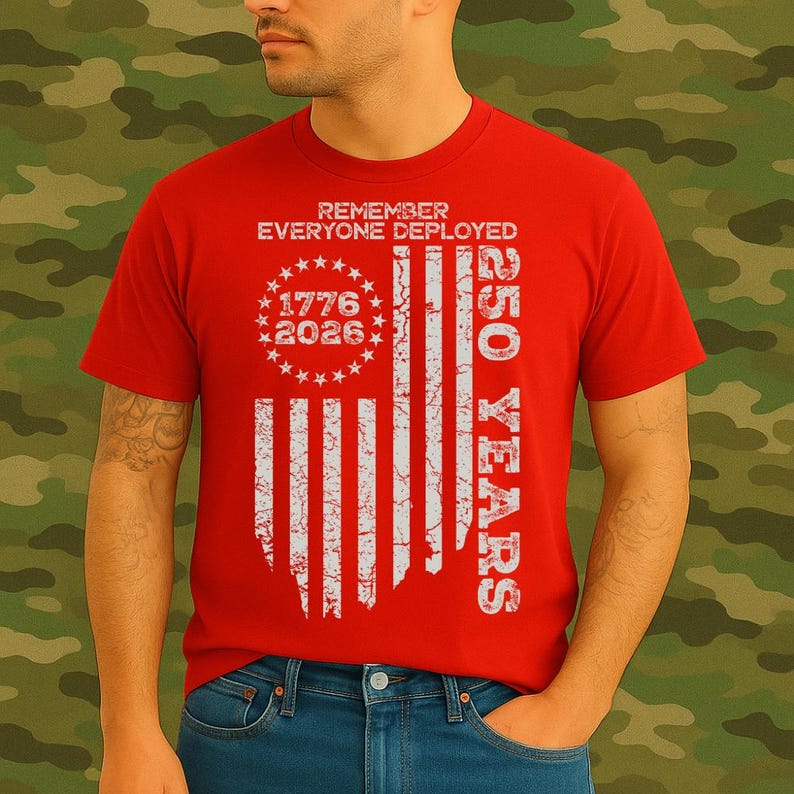 Remember Everyone Deployed 250 Years, Military Tribute Design (PNG ...