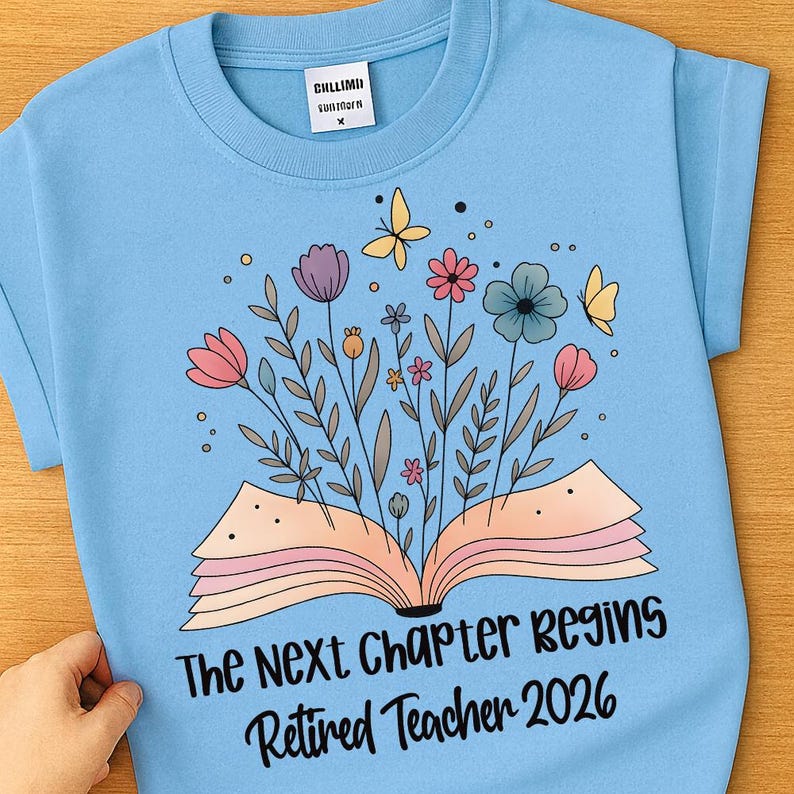 Retired Teacher 2026 PNG, the Next Chapter Begins, Teacher Retirement ...