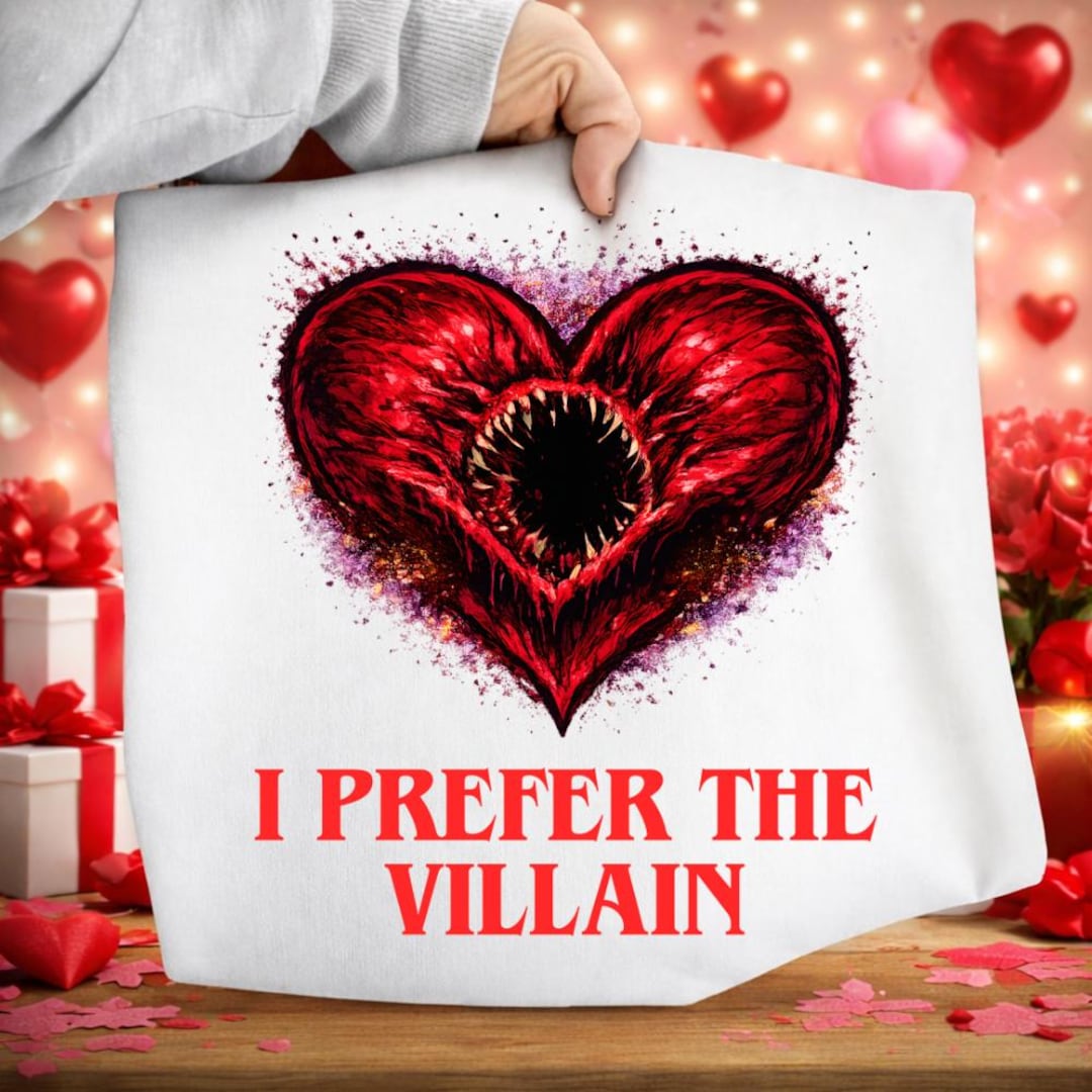 Villaincore Heart PNG, Gothic Valentine Sublimation (digital Download ...