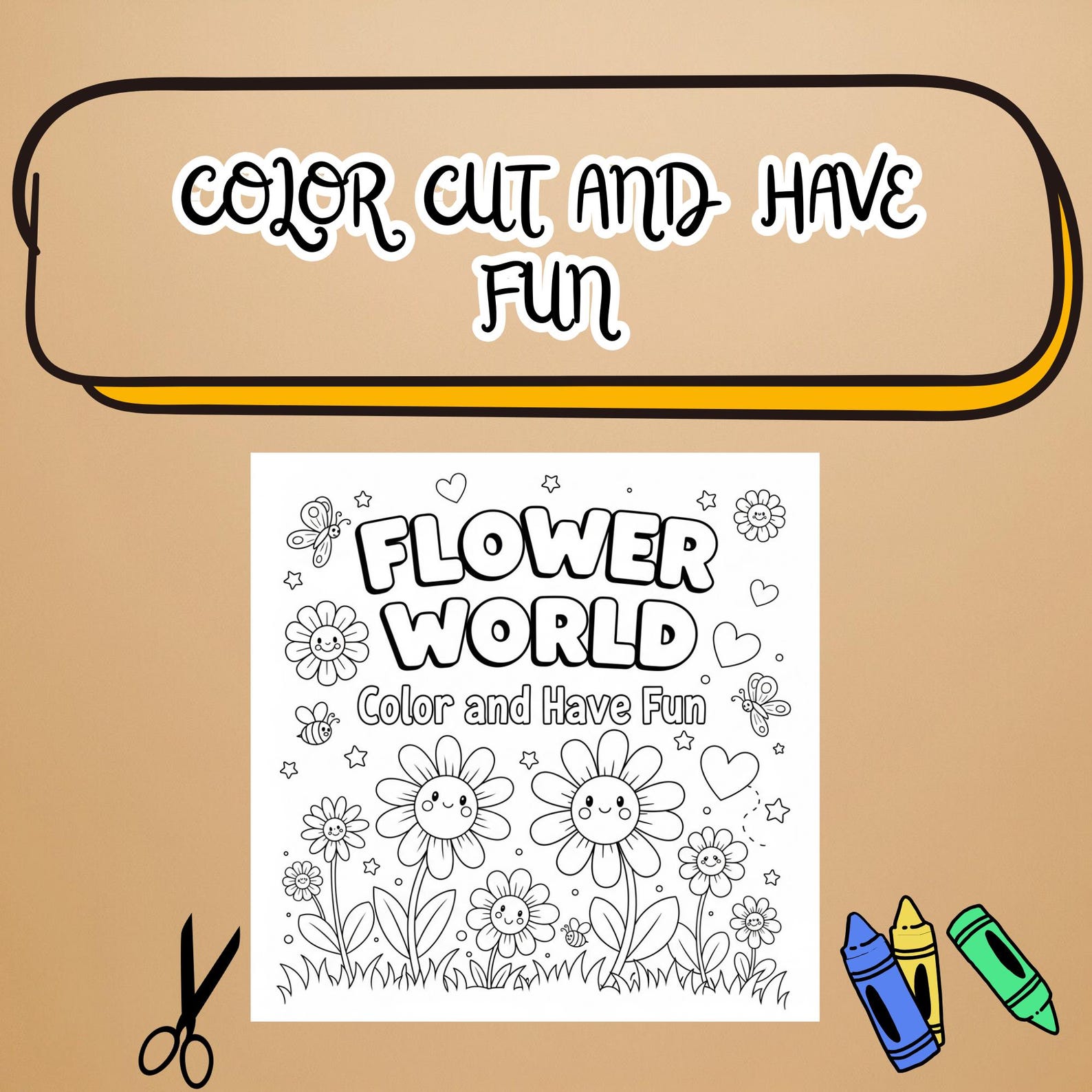 Amazing Flowers Coloring Book for Kids 8–12: 100 Beautiful Floral Pages ...