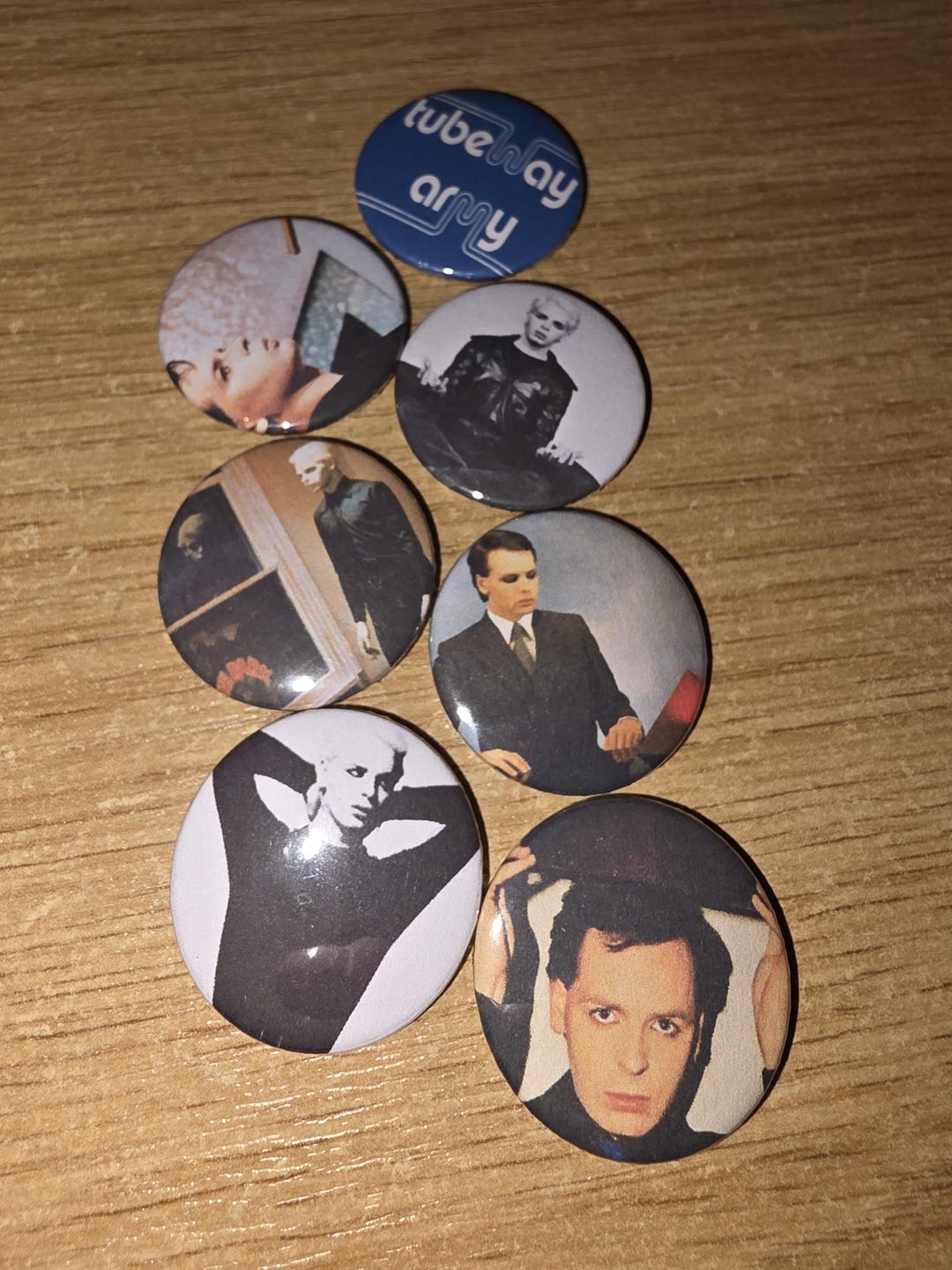 7 Gary Numan / Tubeway Army Pin Button Badges / 25mm Pins - Etsy