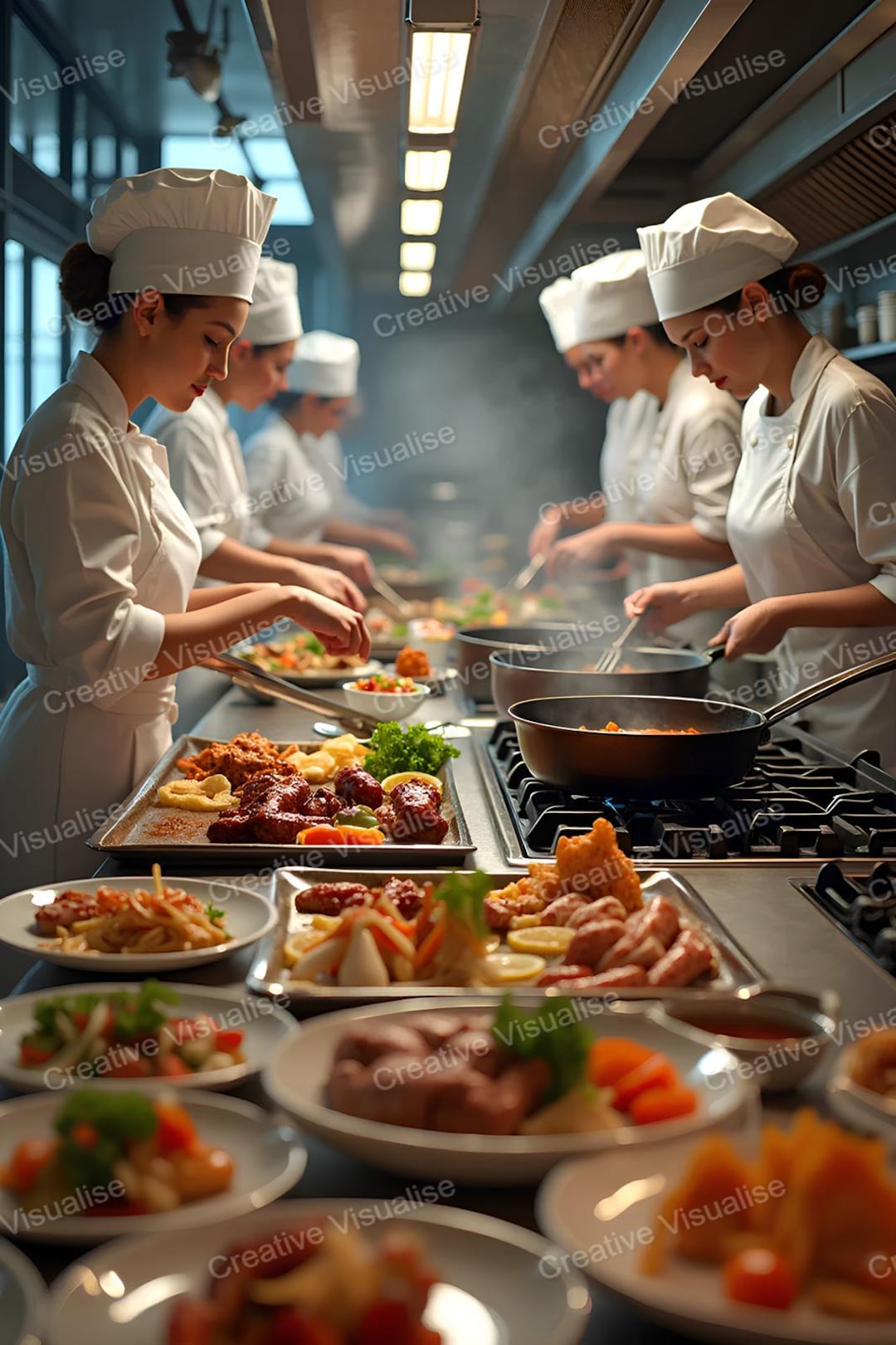 Chefs and Cooking: High-resolution Digital Prints (11000x16000 Pixels ...
