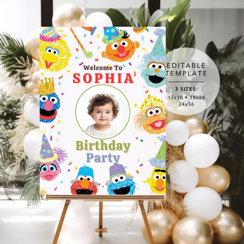 Sesame Street Favors Girl - Etsy