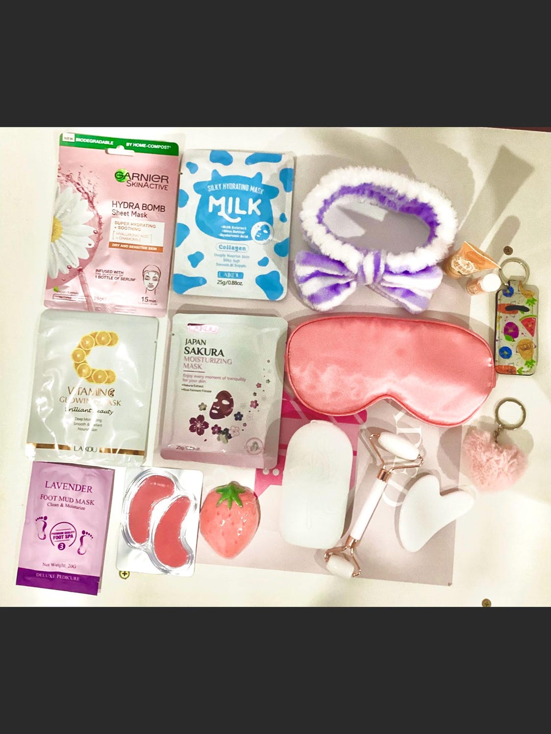 Self Care Vibes Box- Face Masks / Eye Patches /skin Care Goodies and ...