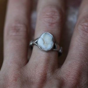 Lover’s Hand Single Tooth Ring (made in Your Size) - Etsy