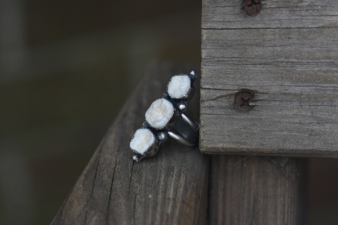 Triple Tooth Ring Made to Order - Etsy