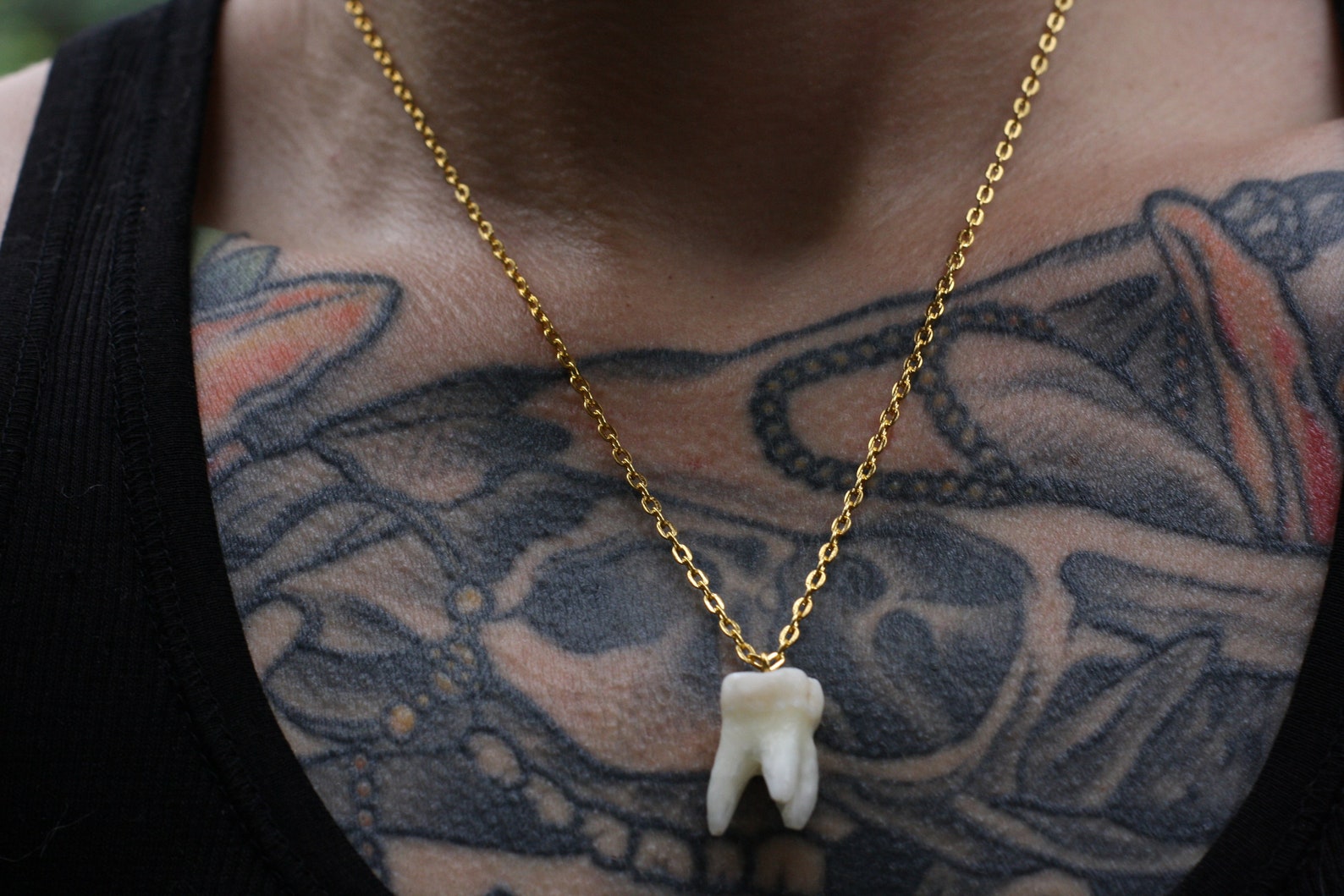 Snaggle Tooth Necklace - Etsy