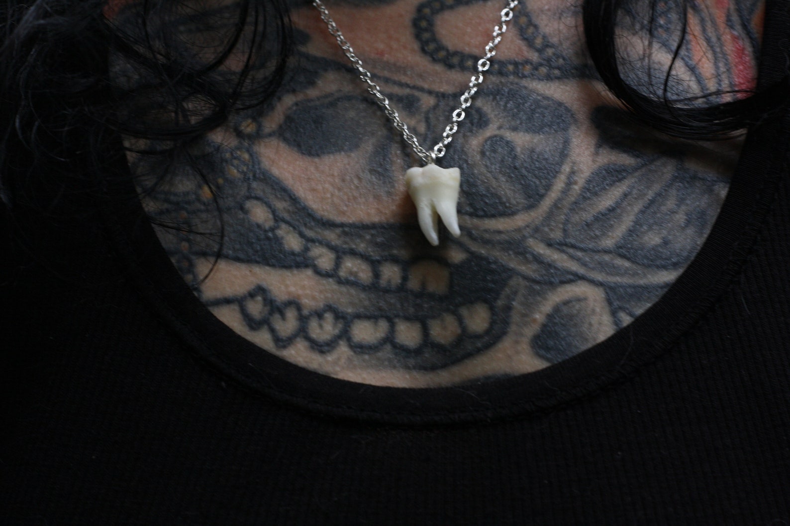 Snaggle Tooth Necklace - Etsy