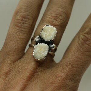 Double Tooth Ring Made to Order - Etsy
