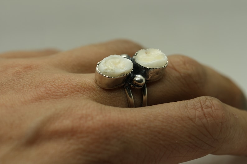 Double Tooth Ring Made to Order - Etsy