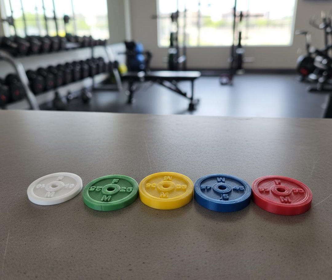 Extra Weight Sets for Miniature Gym Set - Etsy