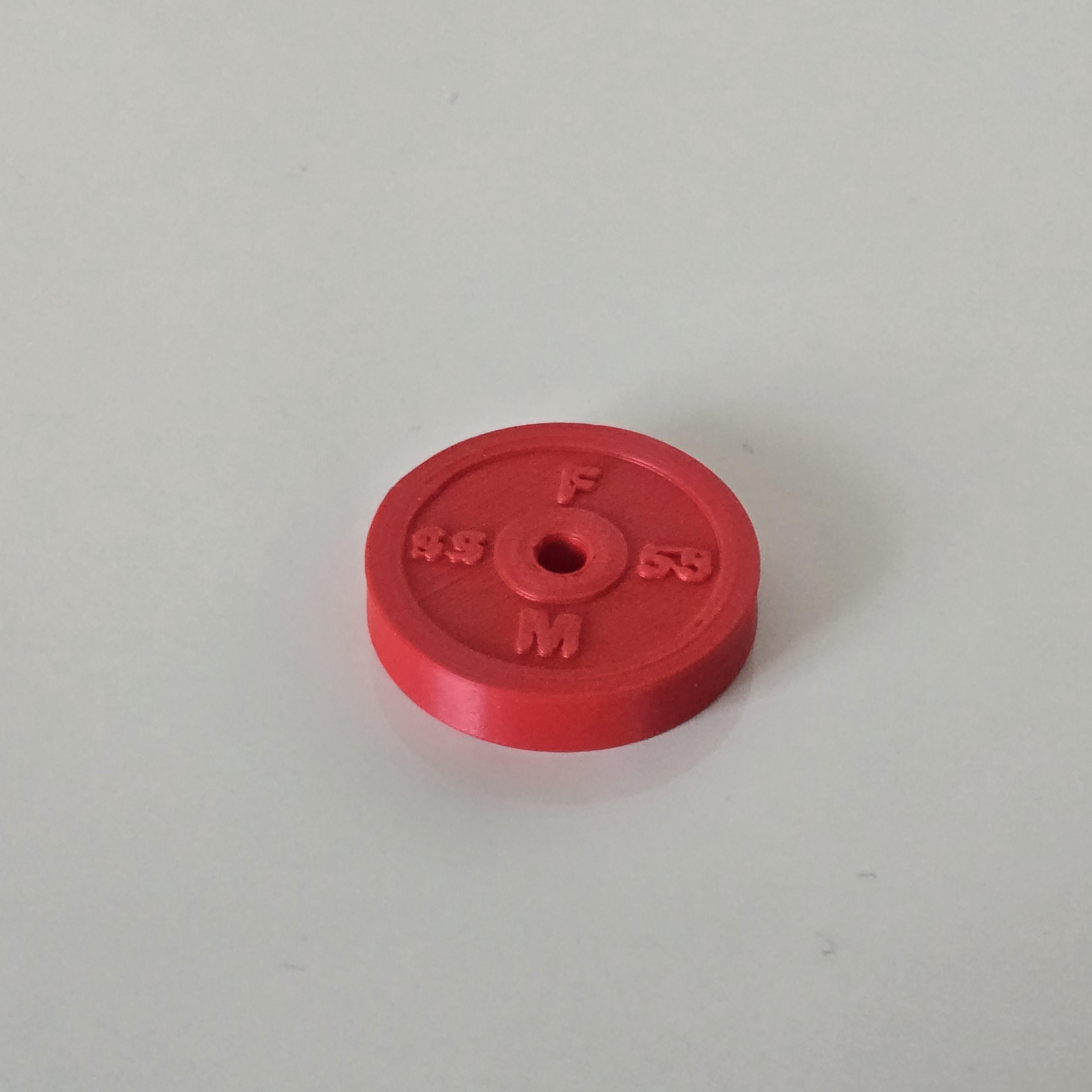 3D Printed Miniature Gym Set: Rack, Barbell & Weights - Etsy