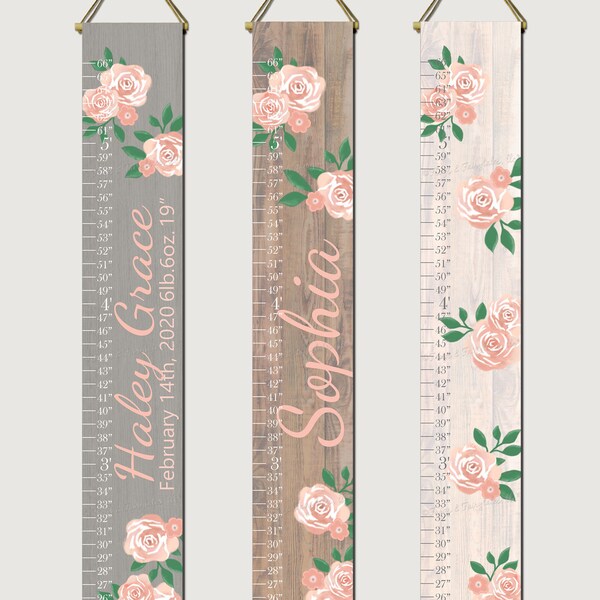 Canvas Growth Chart - Etsy