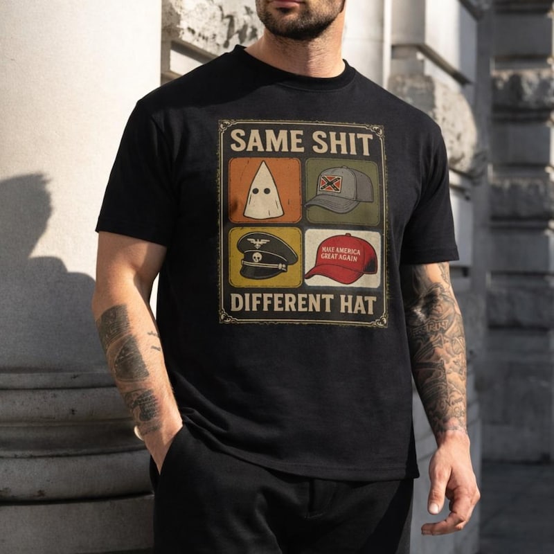 Same Shit Different Hat Tshirt - Etsy