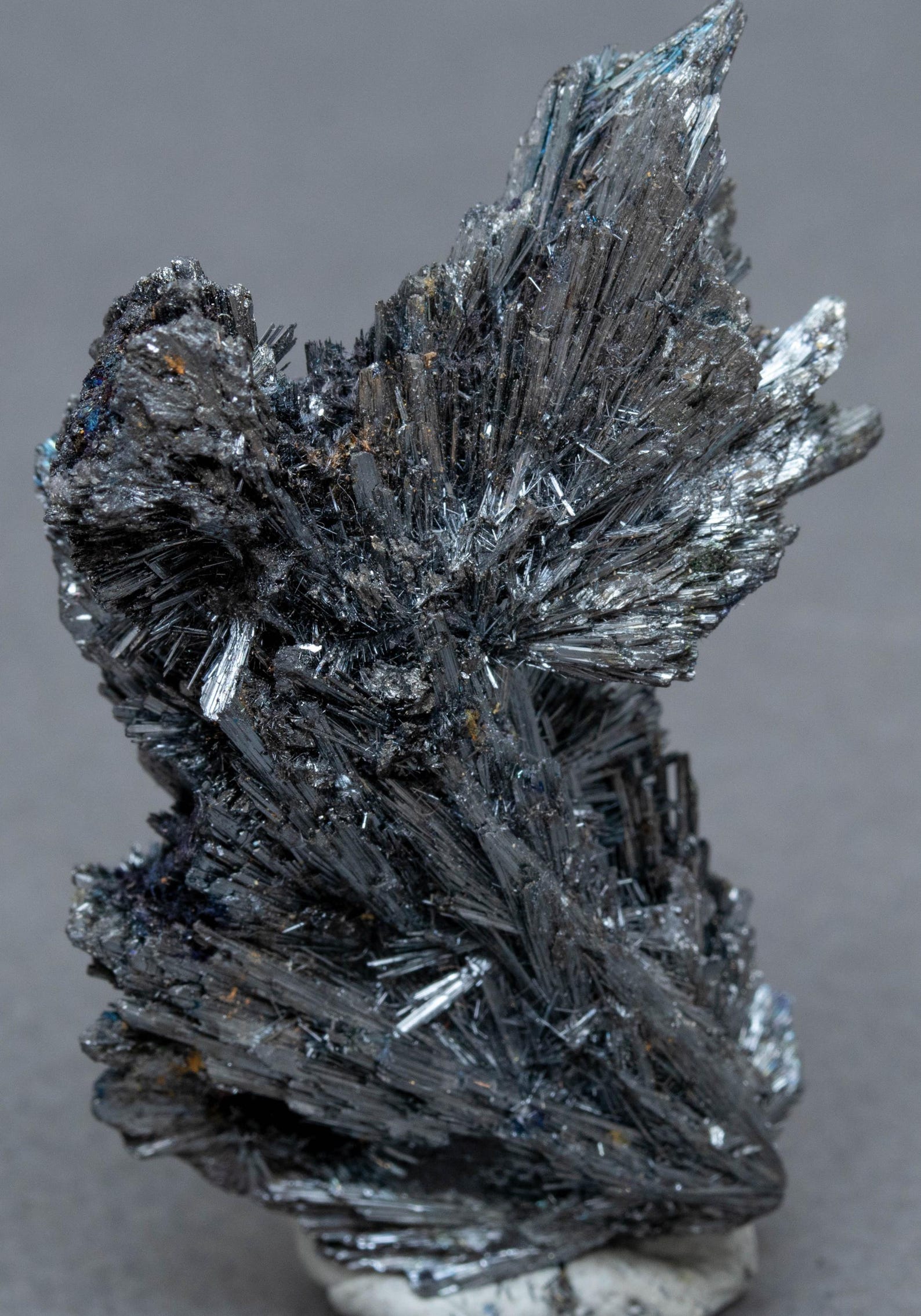 Rare ANTIMONITE STIBNITE Crystal Cluster Specimen Romania #k3808 - Etsy