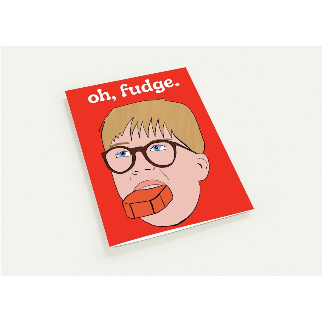 Oh Fudge the Christmas Story | Pack of 10 Greeting Cards - Etsy