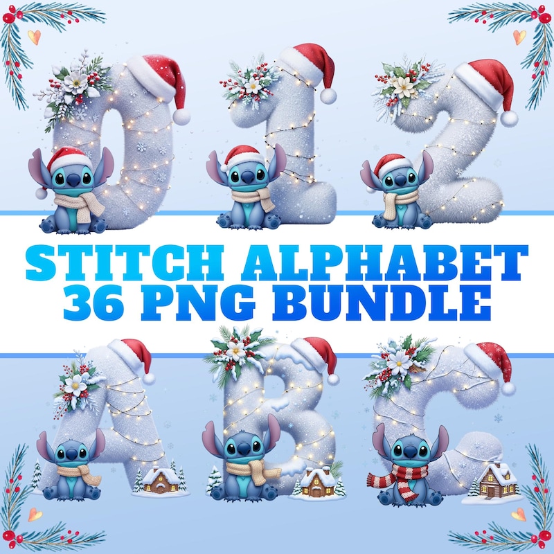 Lilo and Stitch Winter - Etsy