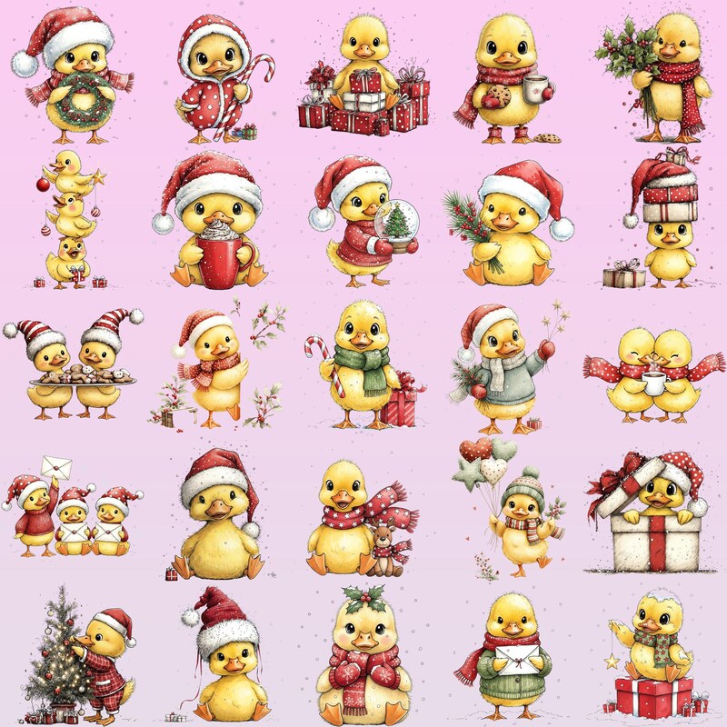 Christmas Duck - Etsy