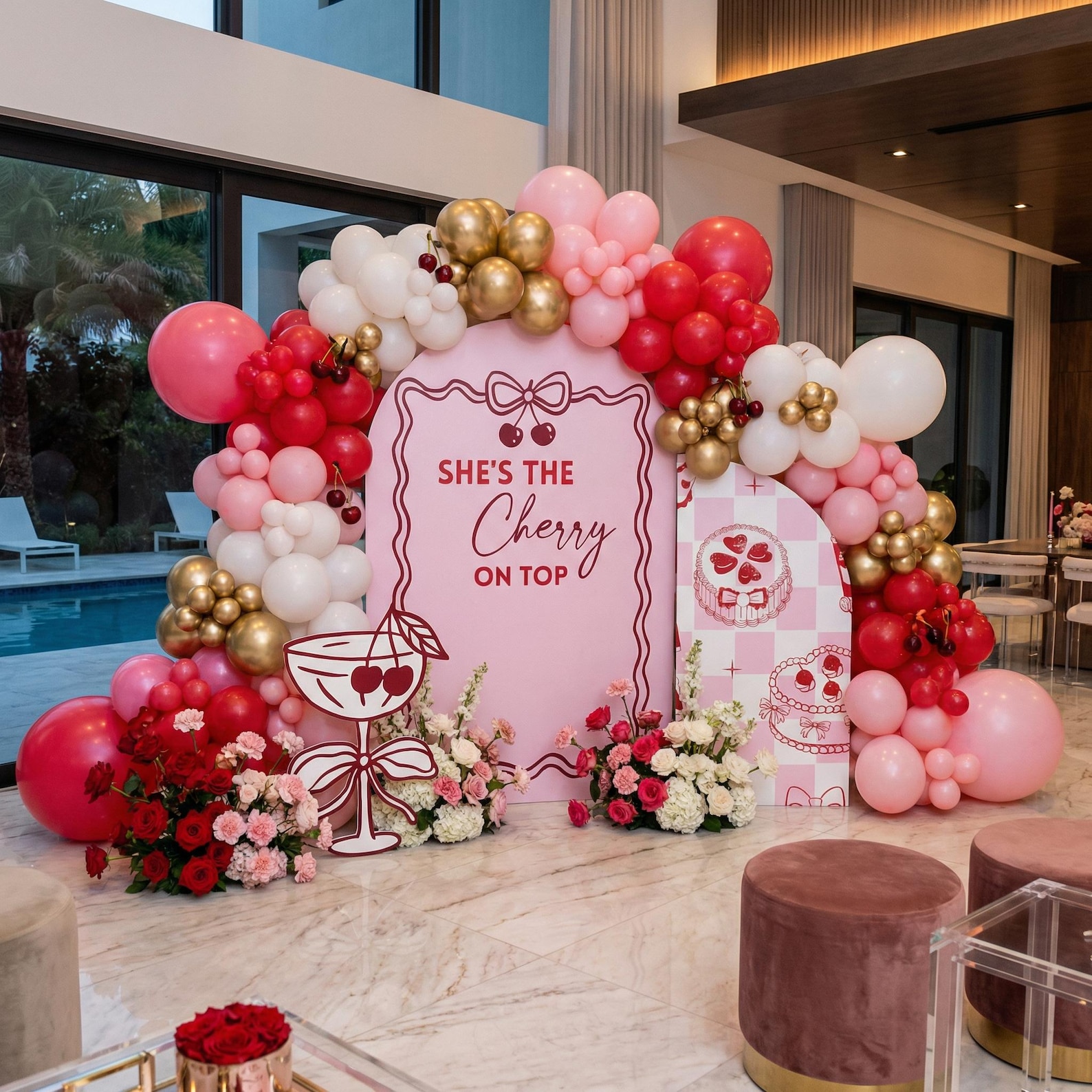 She's Cherry on Top Birthday Cutouts, Bridal Shower Decoration ...