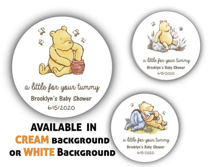 Hunny is on the Way, Stickers, Baby Shower, Birthday, Honey Favors ...