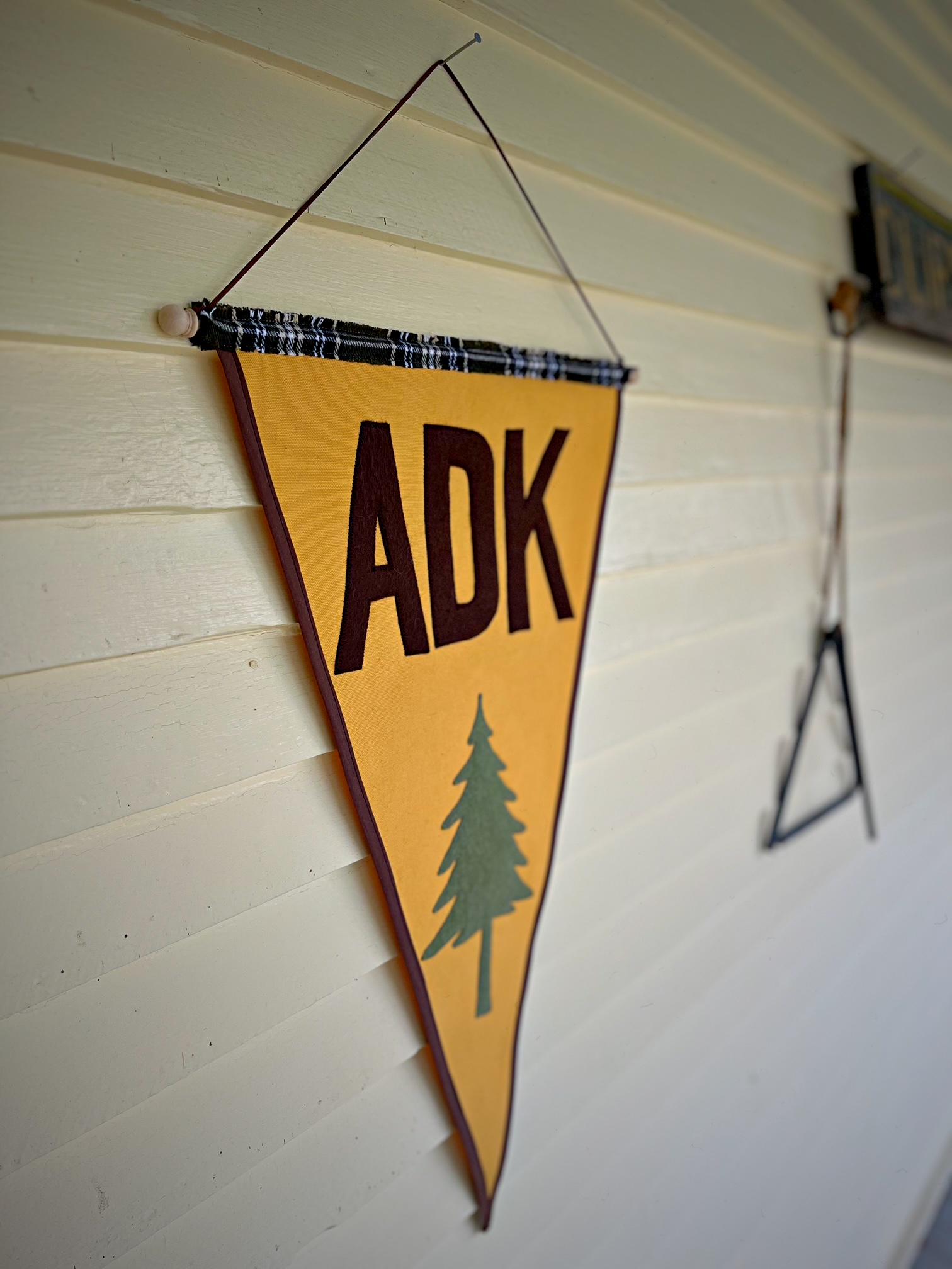 Adirondack Pennant | Wall Hanging | Banner | Adirondacks | ADK | Flag ...