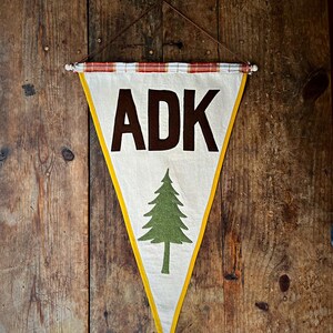 Adirondack Pennant | Wall Hanging | Banner | Adirondacks | ADK | Flag ...