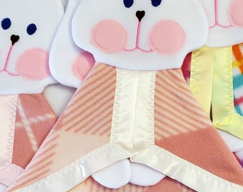 Pink Plaid Fisher Price Bunny Lovey Replica - Etsy