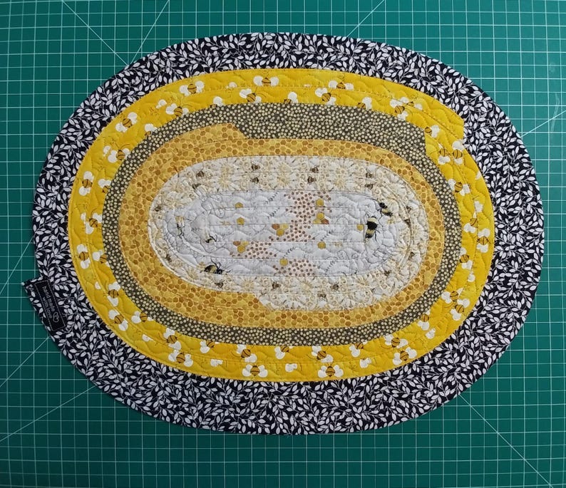 Handmade Quilted Jelly Roll Placemats Set of 4 Made in Oregon - Etsy