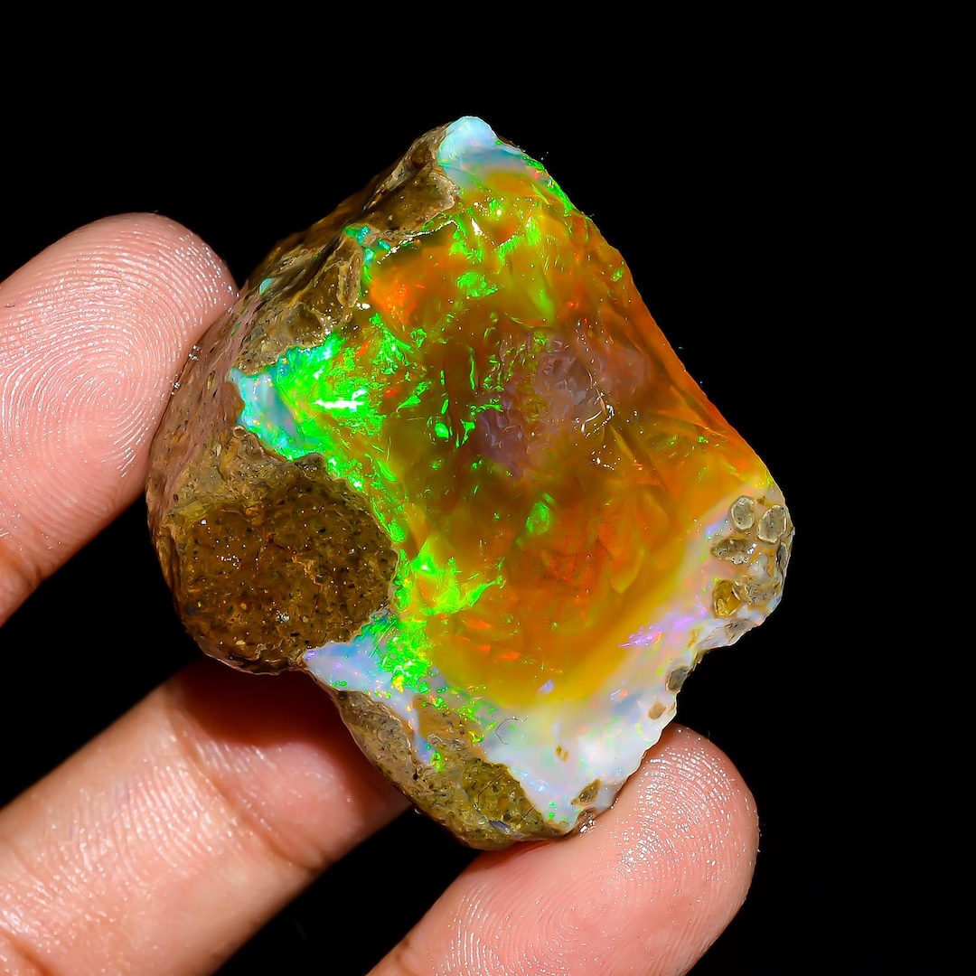 Natural Opal, Opal Stone, Opal Raw, Fire Opal Rough, Opal Gemstone ...