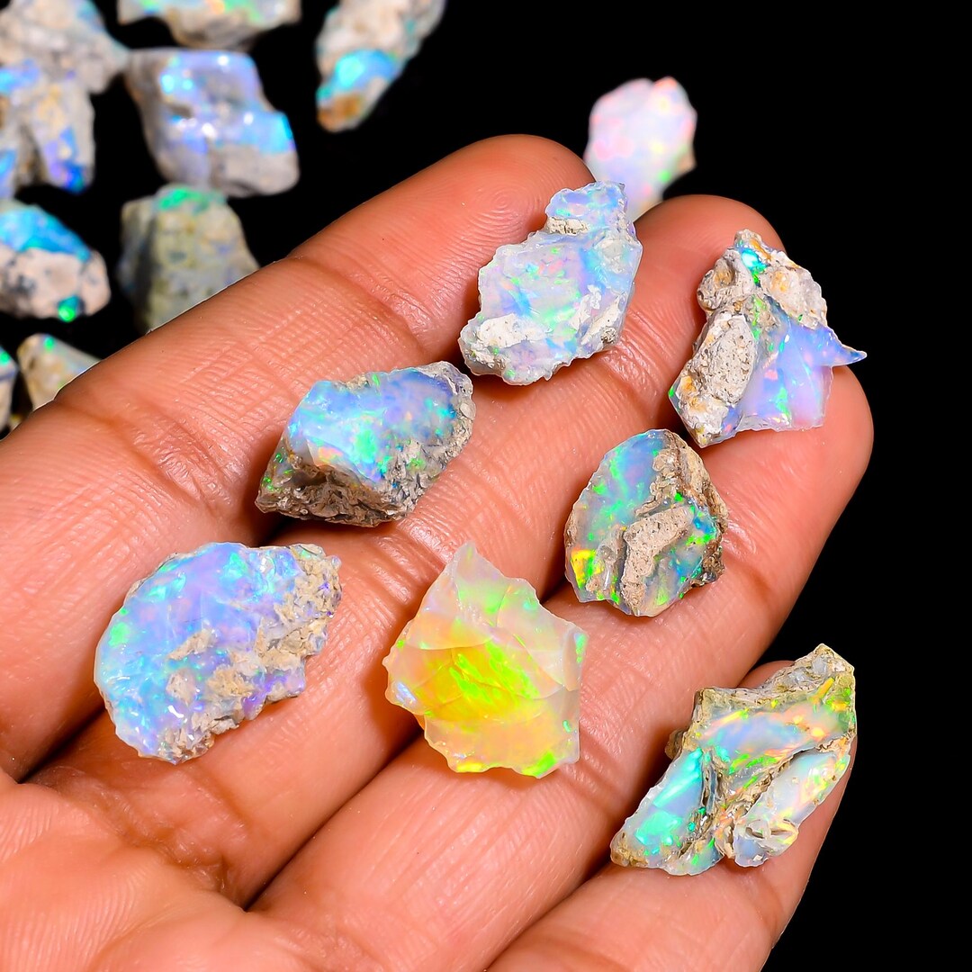 Dry Opal Rough Lot AAA Grade Large Size Ethiopian Welo Opal Raw ...