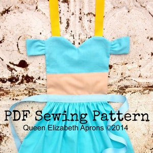 JASMINE Aladdin Princess Child Halloween Costume Apron PDF Sewing ...
