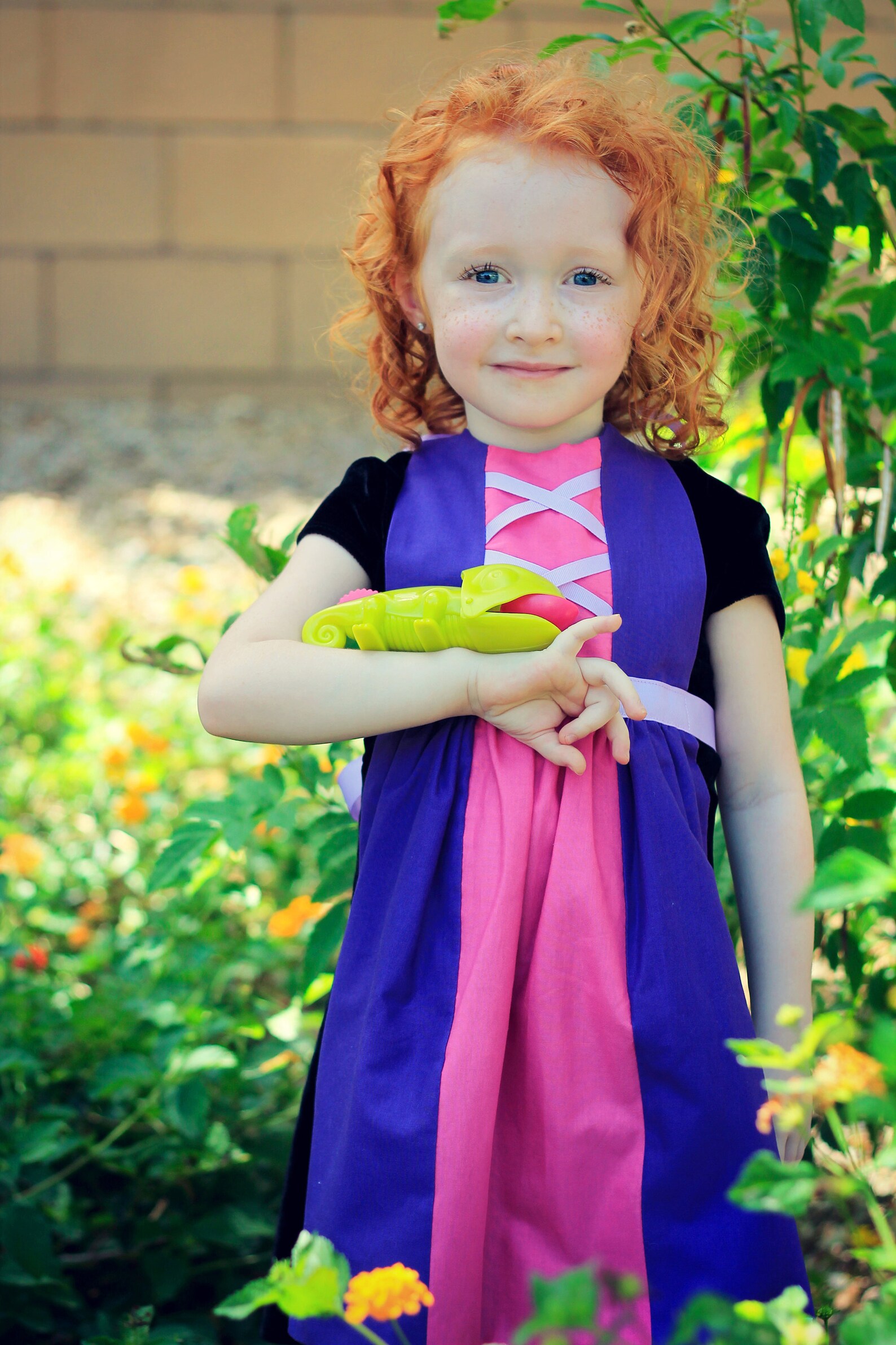 RAPUNZEL TANGLED Princess Child Halloween Costume Apron Pdf Sewing ...