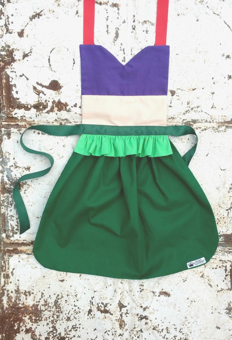 ARIEL the LITTLE MERMAID Disney Princess Costume Apron. Girls 14-20 ...