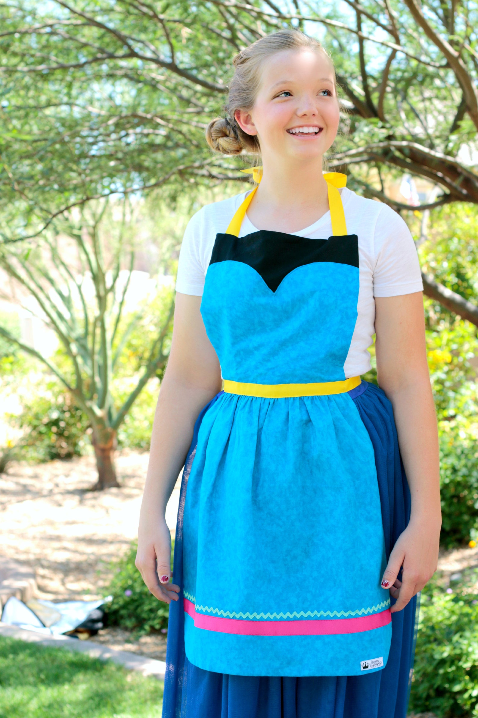 Coronation ANNA Frozen Princess Halloween Costume Apron PDF Sewing ...