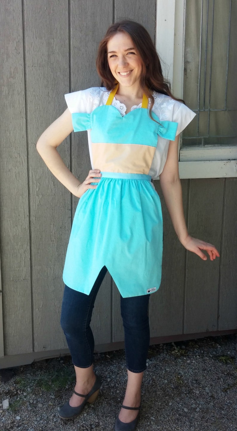 JASMINE Aladdin Princess Halloween Costume Apron PDF Sewing PATTERN ...