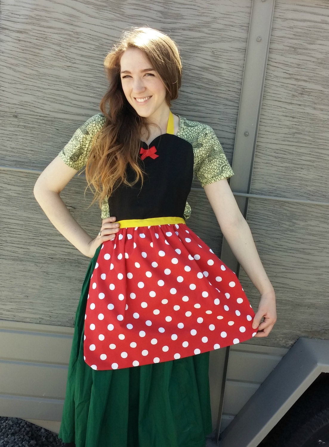 MICKEY MOUSE Cartoon Halloween Costume Apron Pdf Sewing Pattern Mens ...