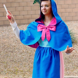 FAIRY GODMOTHER Cinderella Cape/ Cloak and Bow Pdf Sewing PATTERN ...