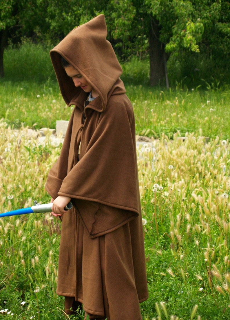 STAR WARS Jedi ROBE Cape Cloak Disney Rey Luke Skywalker Obi | Etsy