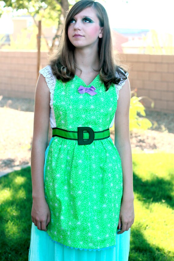 DISGUST INSIDE OUT Disney Pixar Costume Cosplay Apron. Fits - Etsy