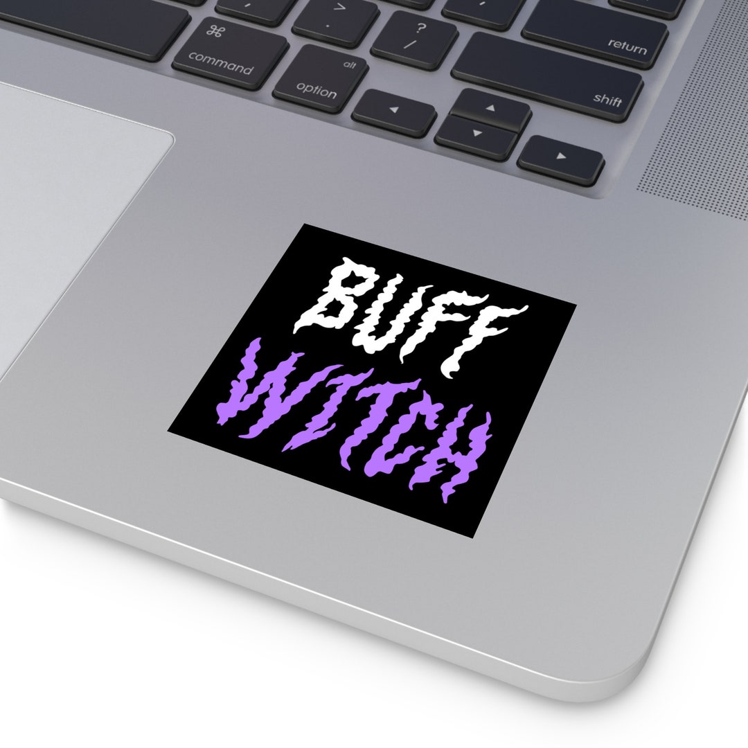 Buff Witch Vinyl Sticker: Fitness Motivation, Gym Decor (3" X 3") - Etsy